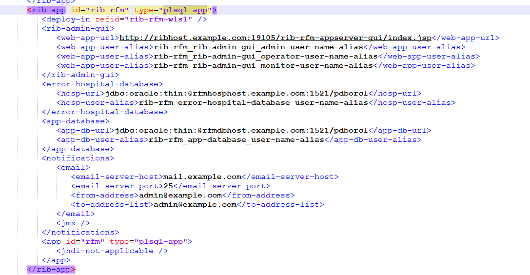 Appendix: RIB Application Builder Tools